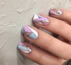11 Chic Geometric Nail Art Designs Idea